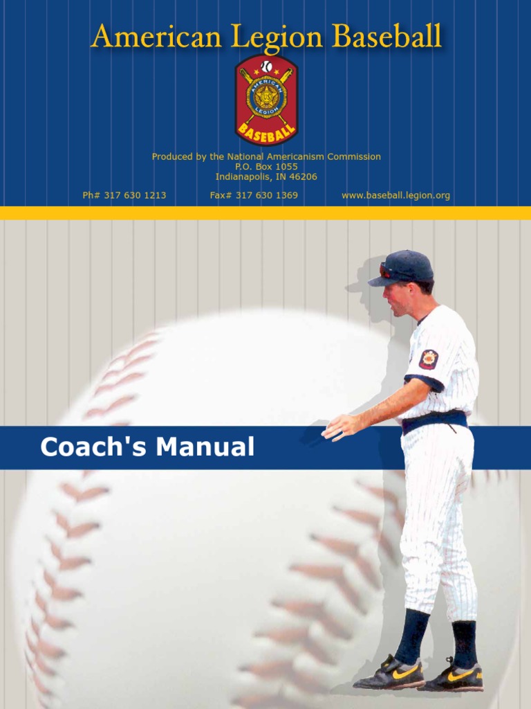 Coaches Manual Pdf Baseball Field Goal