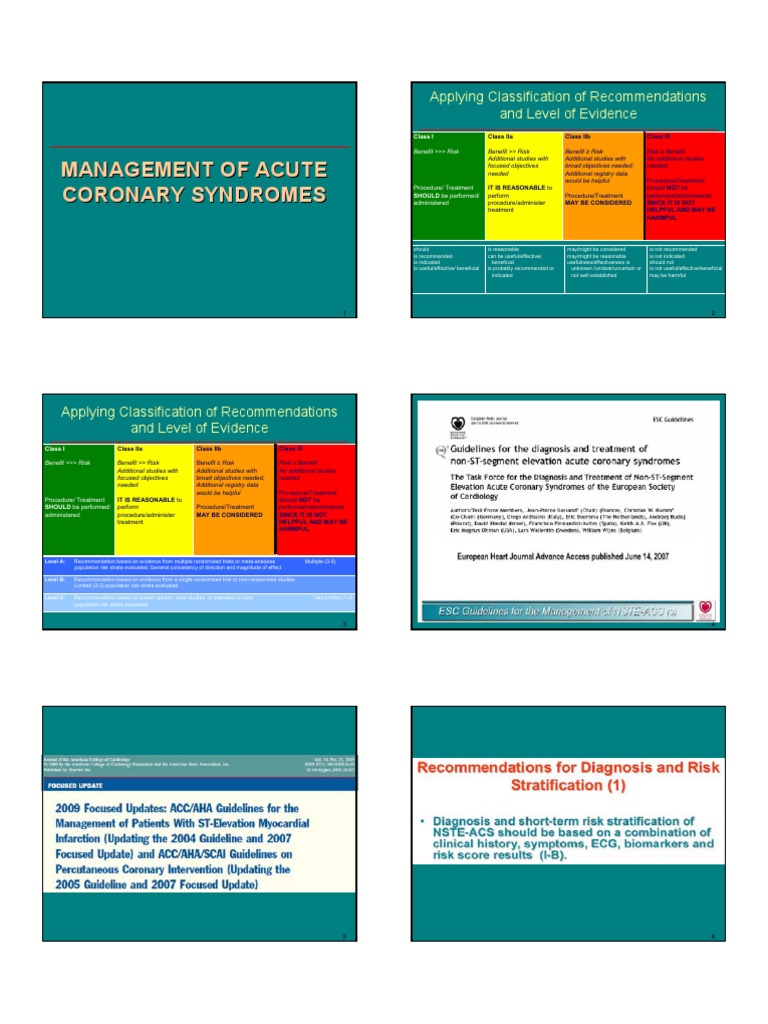 AMI Management 2010 | PDF | Percutaneous Coronary Intervention ...