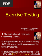 Bruce Treadmill Test Protocol PDF | PDF