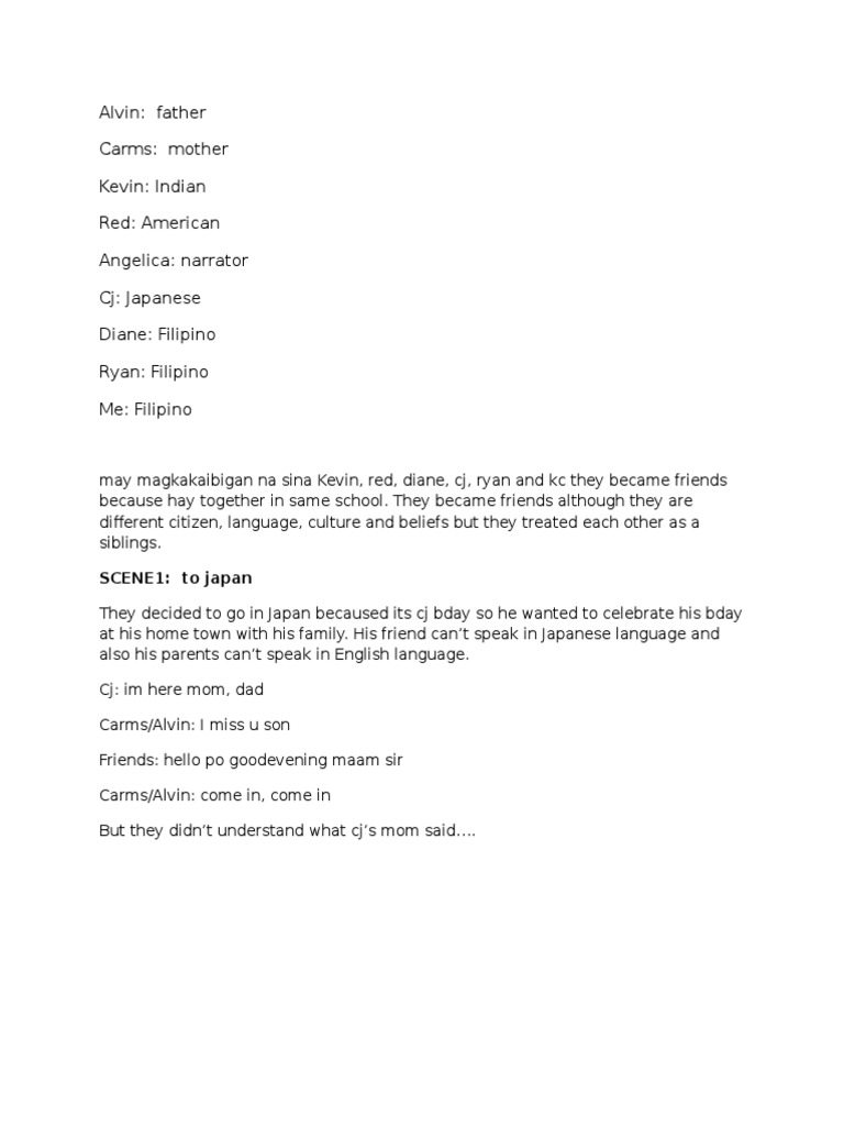 Alvin: Father Carms: Mother Kevin: Indian Red: American Angelica ...