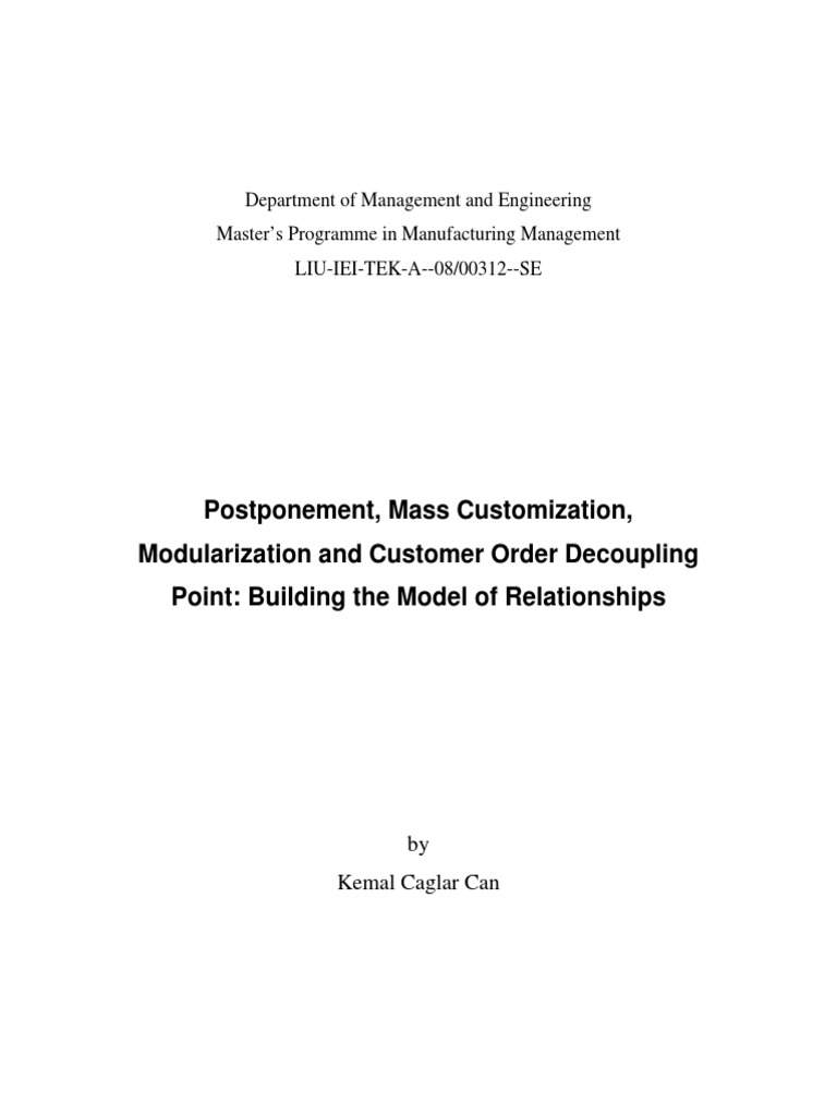 Full Text 01 | PDF | Modularity | Strategic Management