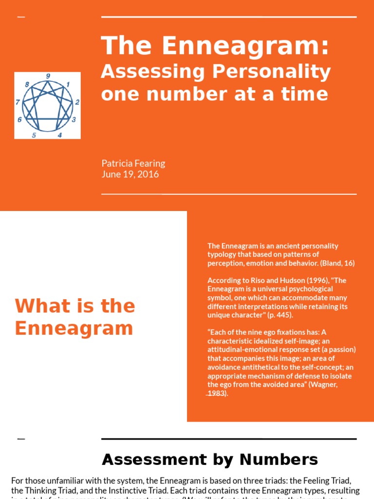 The Enneagram | PDF | Enneagram Of Personality | Psychometrics