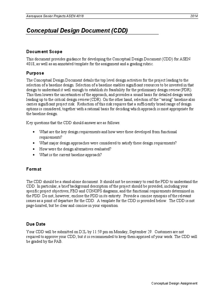 CDD Assignment | PDF | Business