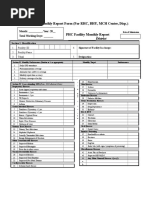 HMIS 105 Health Unit Outpatient Monthly Report | PDF | Infection ...