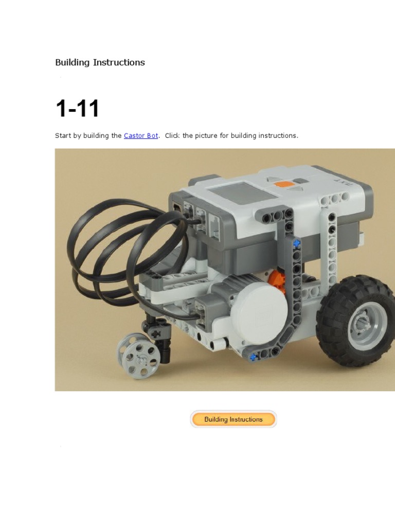 Building Instructions: Start by Building The - Click The Picture For ...