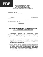 Motion To Amend Complaint Sample | PDF | Pleading | Complaint