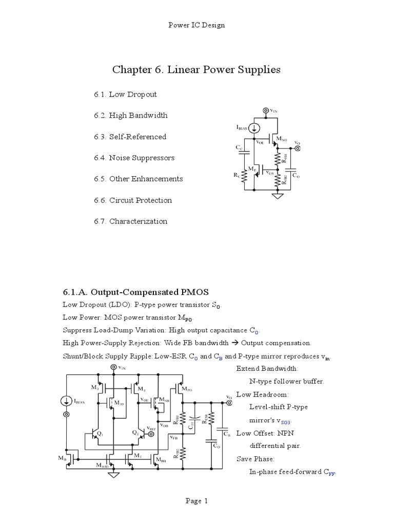 Power IC Design: Key Techniques | PDF | Resistor | Electrostatic Discharge
