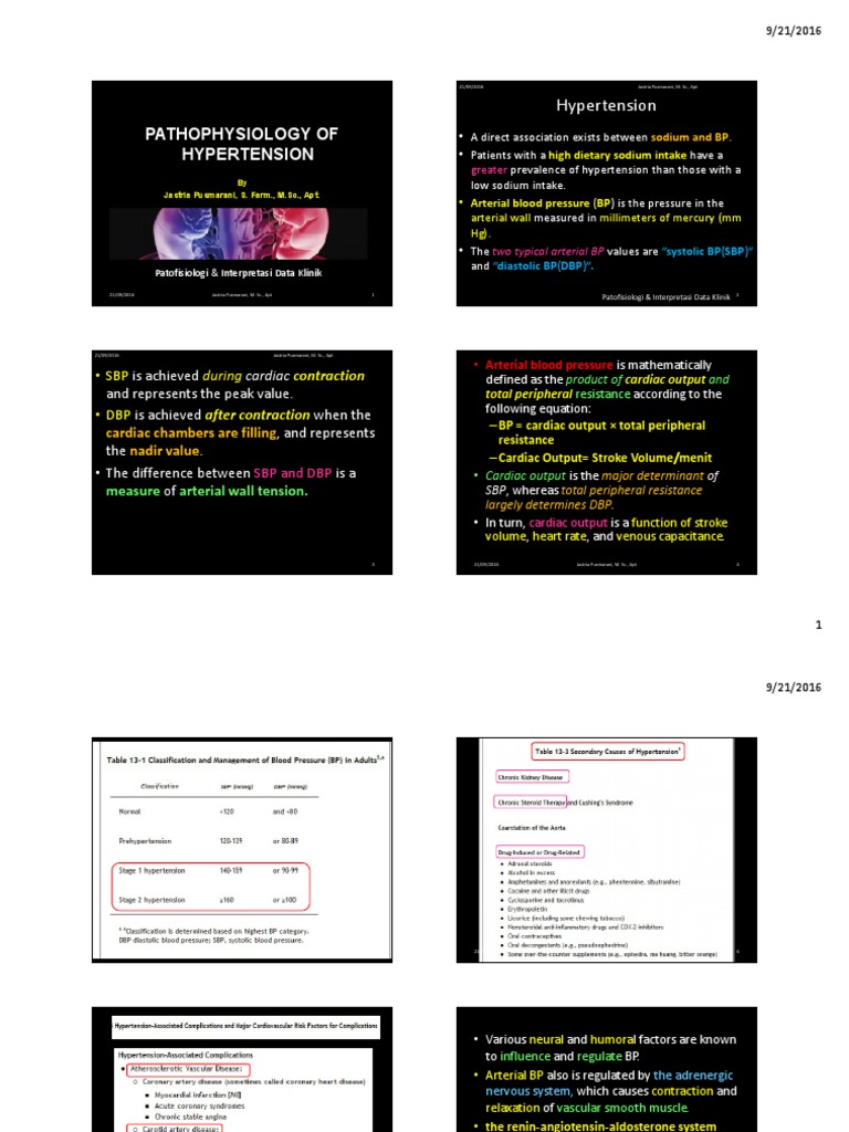 Understanding Hypertension Pathophysiology | PDF | Angiotensin ...