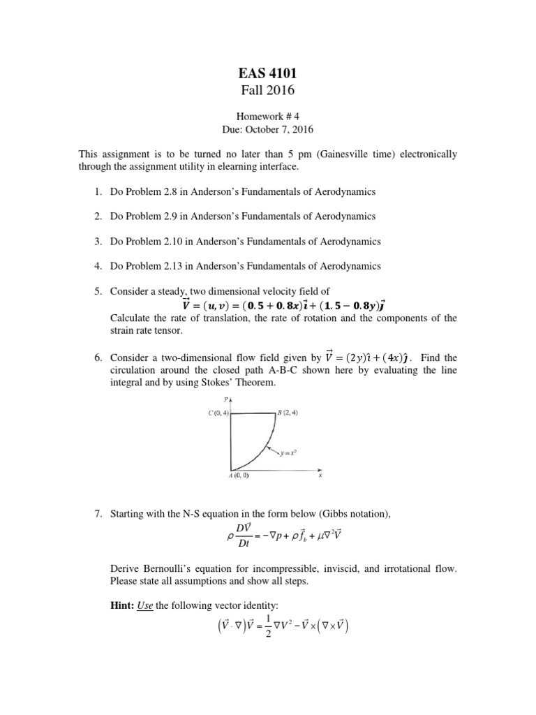 EAS 4101 Fall 2016 Homework 4 | PDF | Teaching Methods & Materials ...
