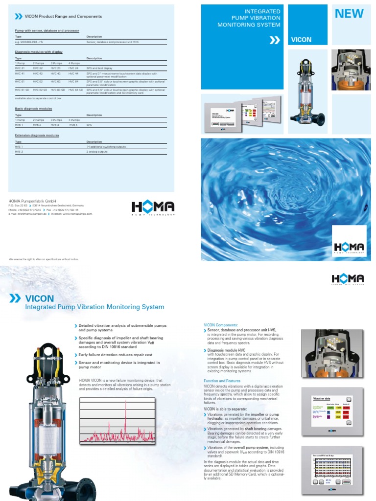 Integrated Pump Vibration Monitoring System | PDF | Bearing (Mechanical ...