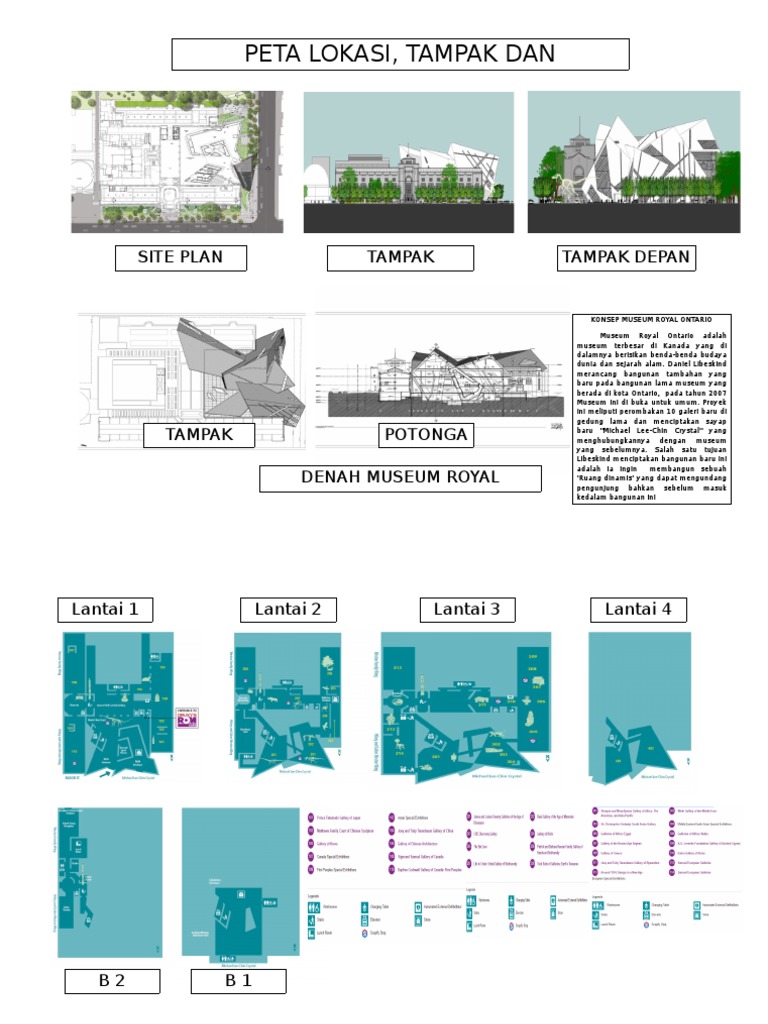 ROM (Peta Lokasi, Denah, Tampak, Potongan) | PDF | Seni