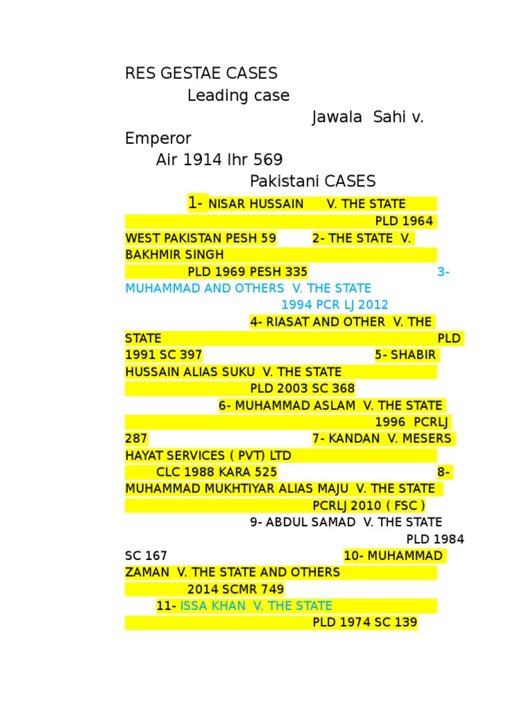 Evidence Cases List | PDF | Murder | Violence