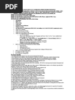 Test Pack Format: Contents of Hydrostatic Test Packages | PDF | Science ...