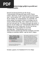 De Mythe Van Koning Boudewijn Ontkracht | PDF