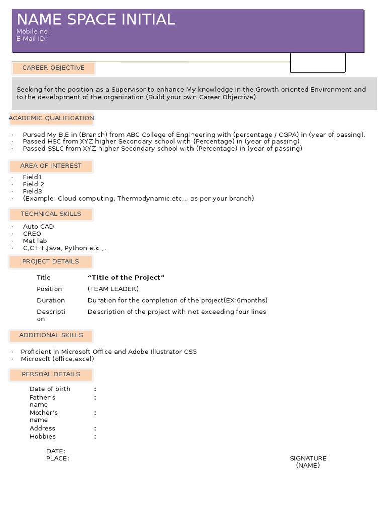 Name Space Initial: Your Photo | PDF