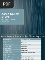 Folk Dance Terminology Guide | PDF | Foot | Dances