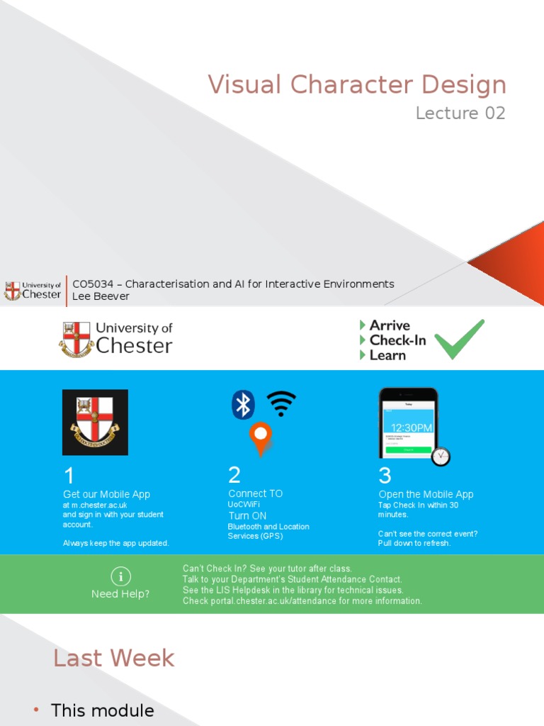 Visual Character Design: CO5034 - Characterisation and AI For ...