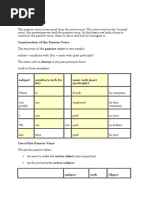 Passive Voice With Reporting Verbs | PDF | Verb | Subject (Grammar)