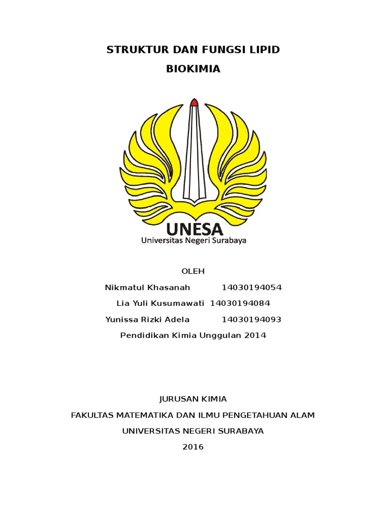 Struktur dan Fungsi Lipid dalam Biokimia | PDF | Kesehatan Holistik