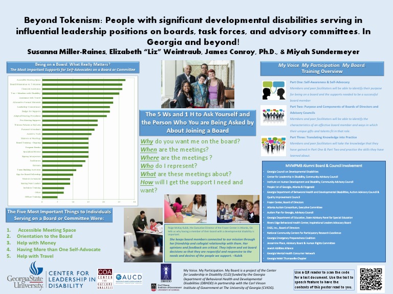 Aucd 16 7 Beyond Tokenism | PDF | Facilitator | Developmental Disabilities