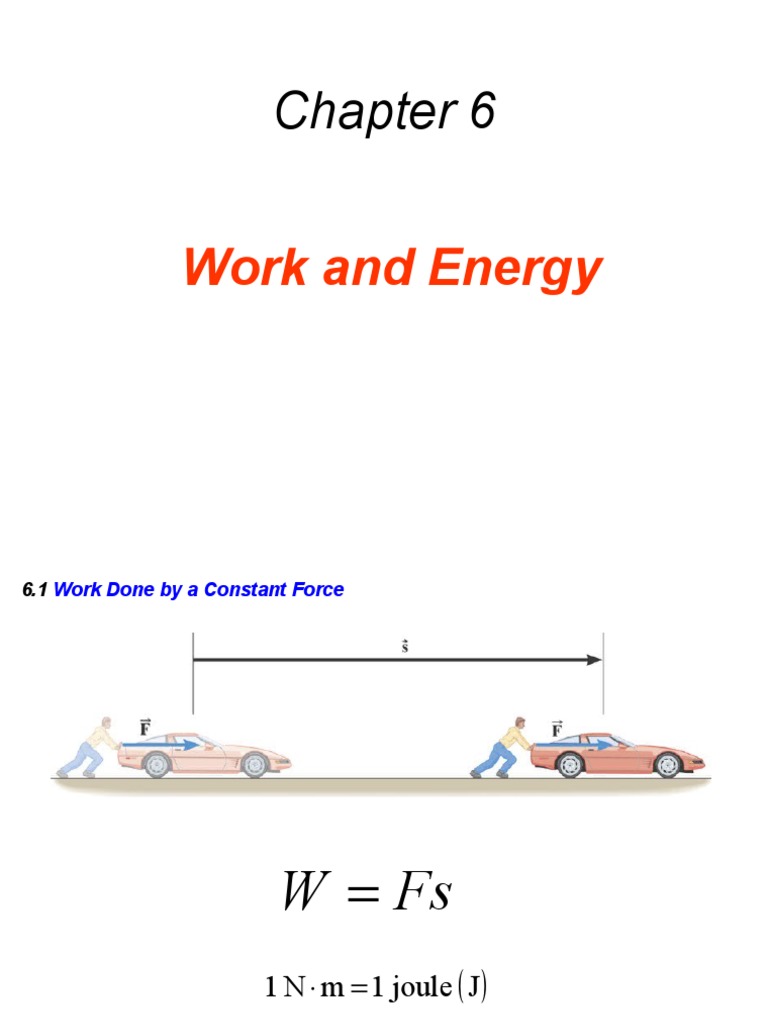 Physics: Work, Energy & Forces | PDF | Kinetic Energy | Force