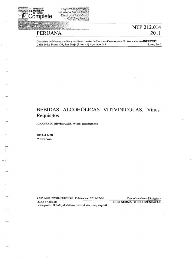 NTP Vino 2011 PDF | PDF | Rosa | Vino