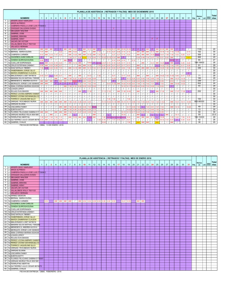 Plan Asist Adm2016 | PDF