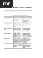 Basic Reading Inventory | PDF | Reading Comprehension | Learning Methods