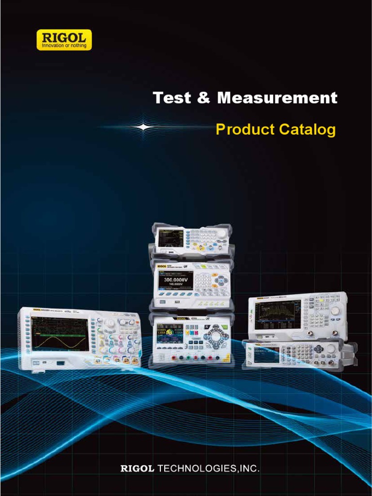 Rigol 2016 Full Product Catalog | PDF | Telecommunications | Radio ...