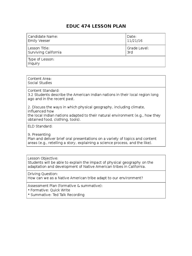 474 Social Studies | Download Free PDF | Educational Assessment | Geography