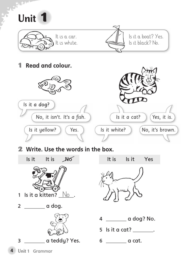 English World Grammar Practice Unit1 Level1 PDF | PDF | Language Arts ...