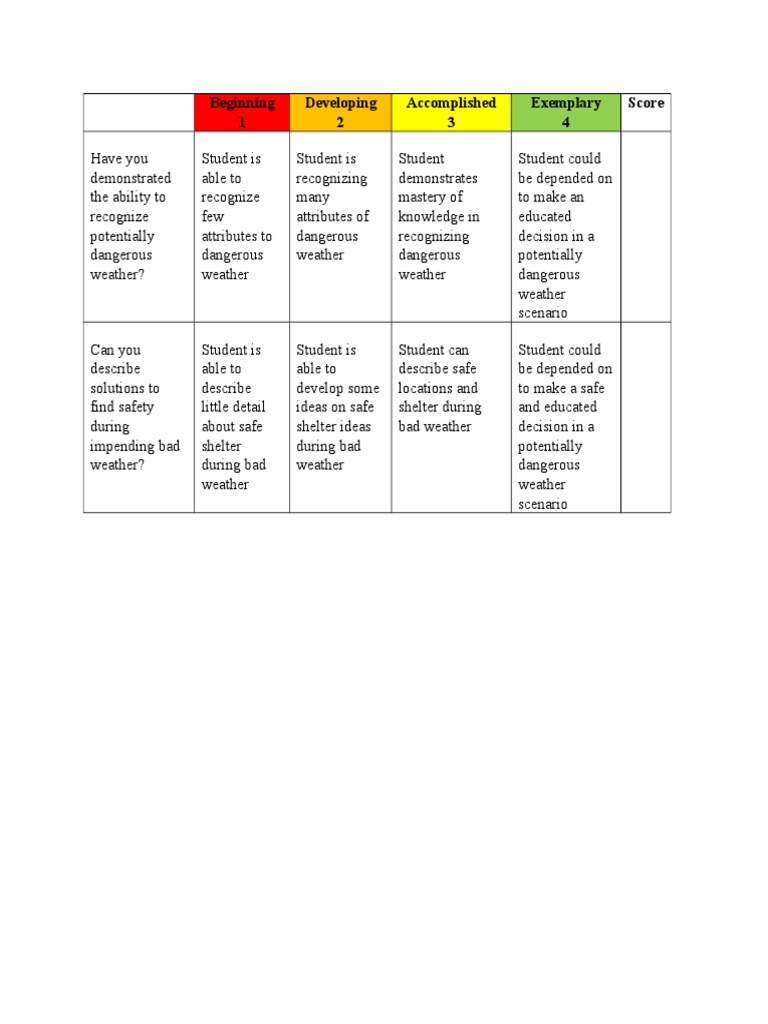Webquest Chart | PDF