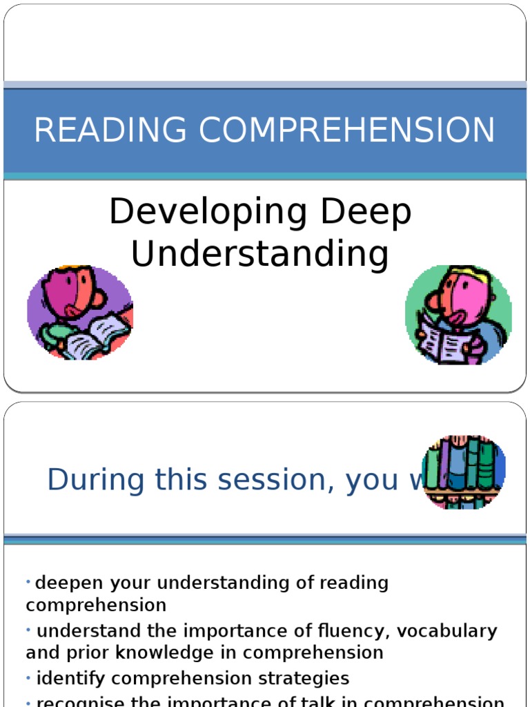Reading Comprehension | PDF | Reading Comprehension | Reading (Process)