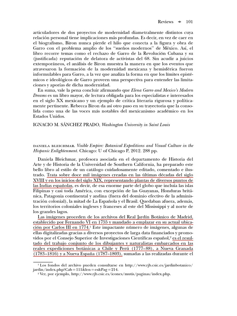 Daniela Bleichmar. Visible Empire: Botanical Expeditions and Visual ...