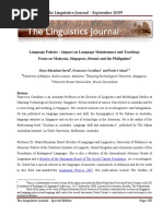 Pampanitikang Gawain Ang Pagsasalin | PDF