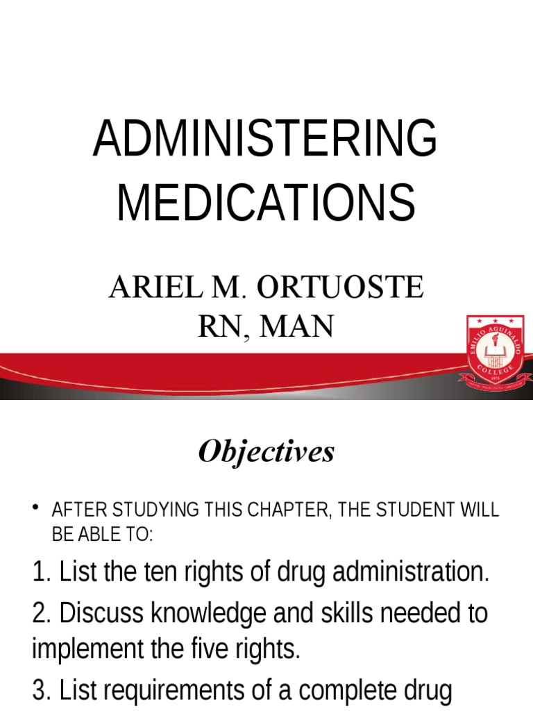 Essential Guide to Medication Administration | PDF | Pharmaceutical ...