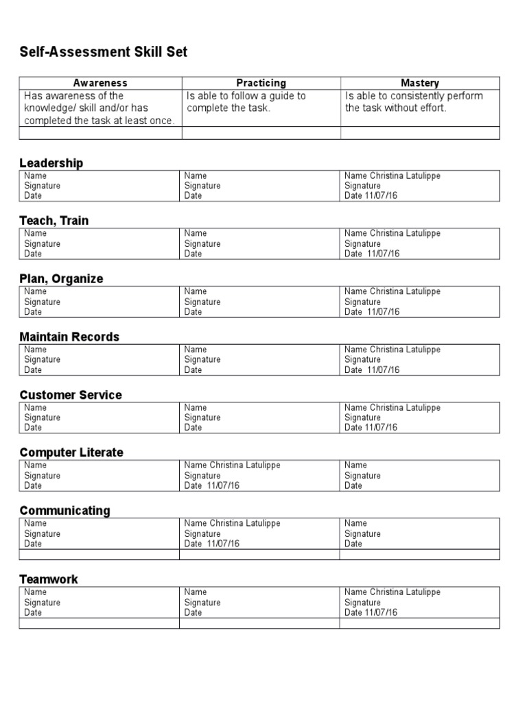 Skillset 1 | PDF