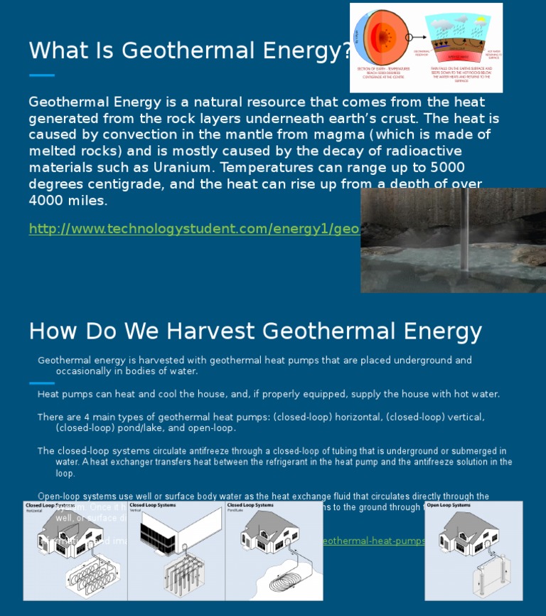Geothermal Energy | PDF