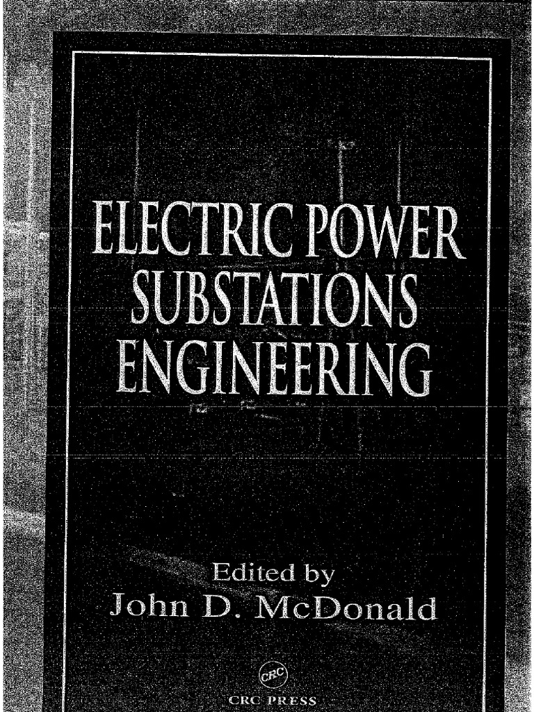 Electric Power Substations Engineering Pdf Pdf