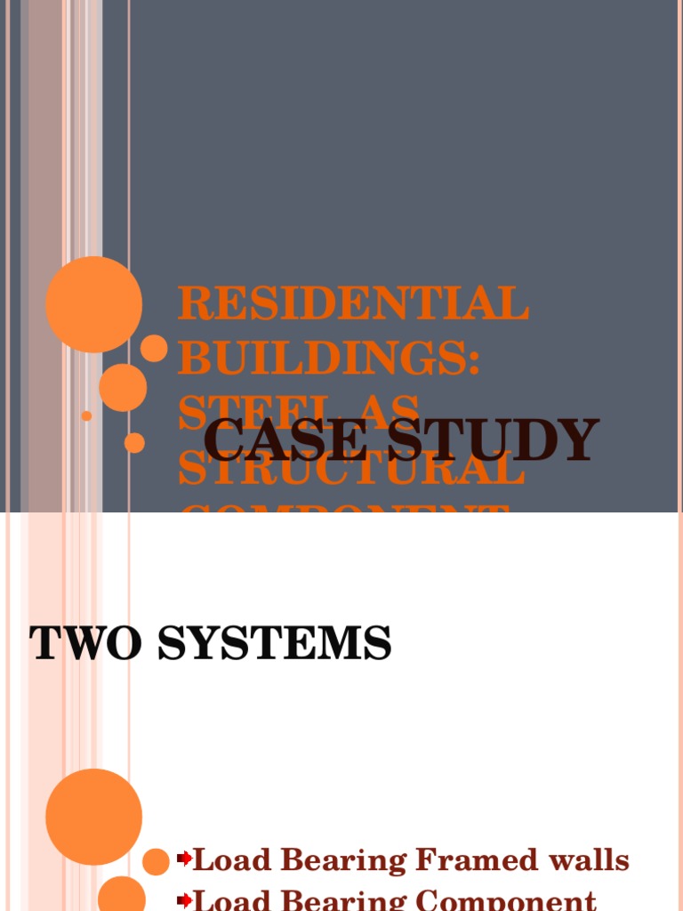 Residential Steel Frame Building Case Study | PDF | Framing ...
