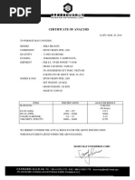 Declaration Letter - Product Shelf Life | PDF