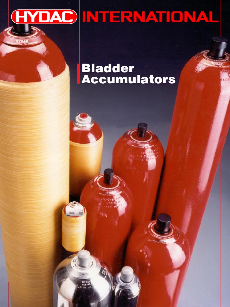 Bladder Accumulators - HYDAC - QHP PDF | PDF | Gases | Pump