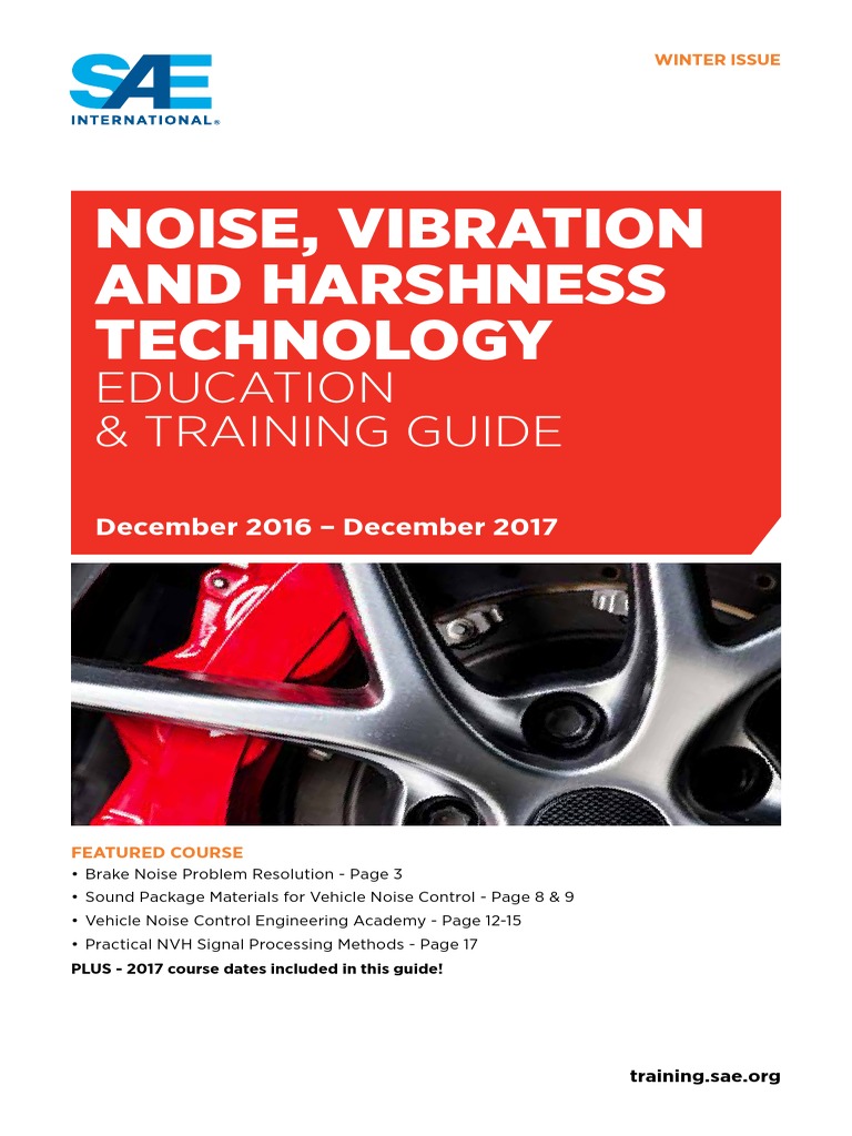 Sae NVH | PDF | Sound | Noise