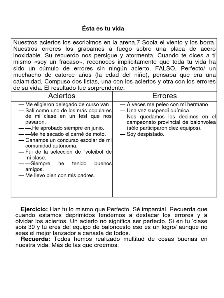 Esta Es Tu Vida | PDF