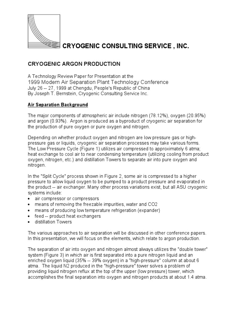 Argon PDF | PDF | Distillation | Argon