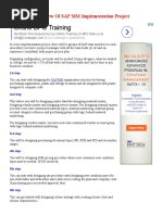 SAP MM Syllabus | PDF