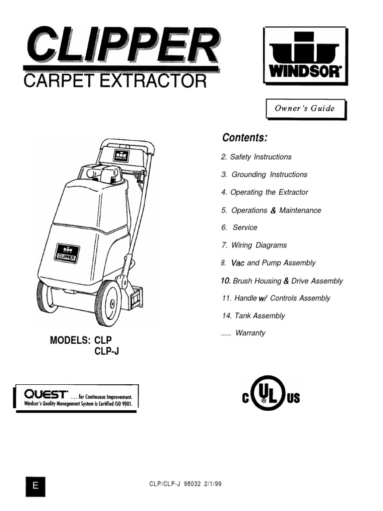 Windsor Clipper OLD Model | PDF