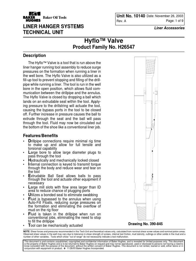 Hyflo Drill Pipe Bypass Valve | PDF | Valve | Mechanical Engineering
