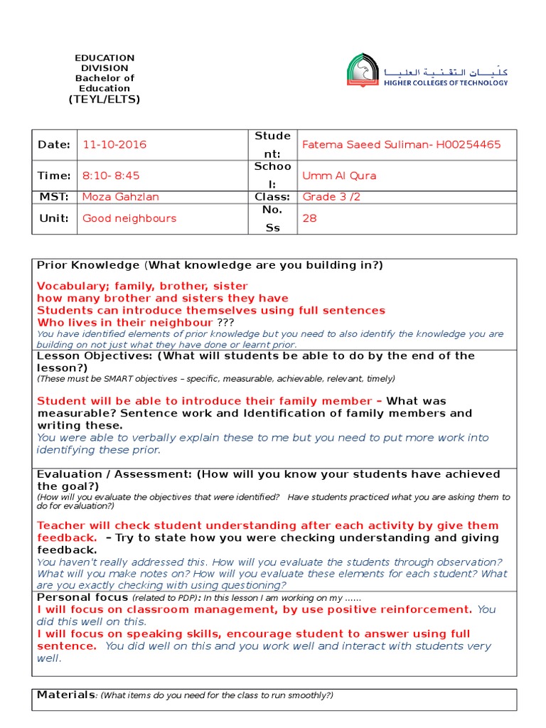 Grade 3 Family Lesson Plan | PDF | Career & Growth