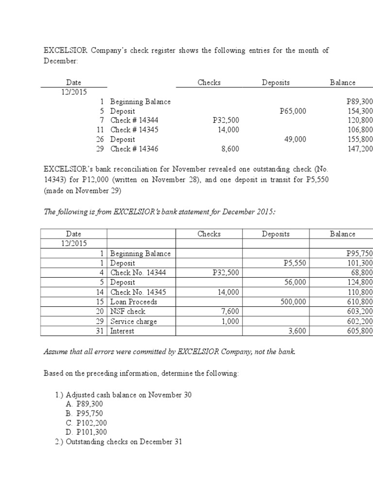 Audit of Cash 7 | PDF